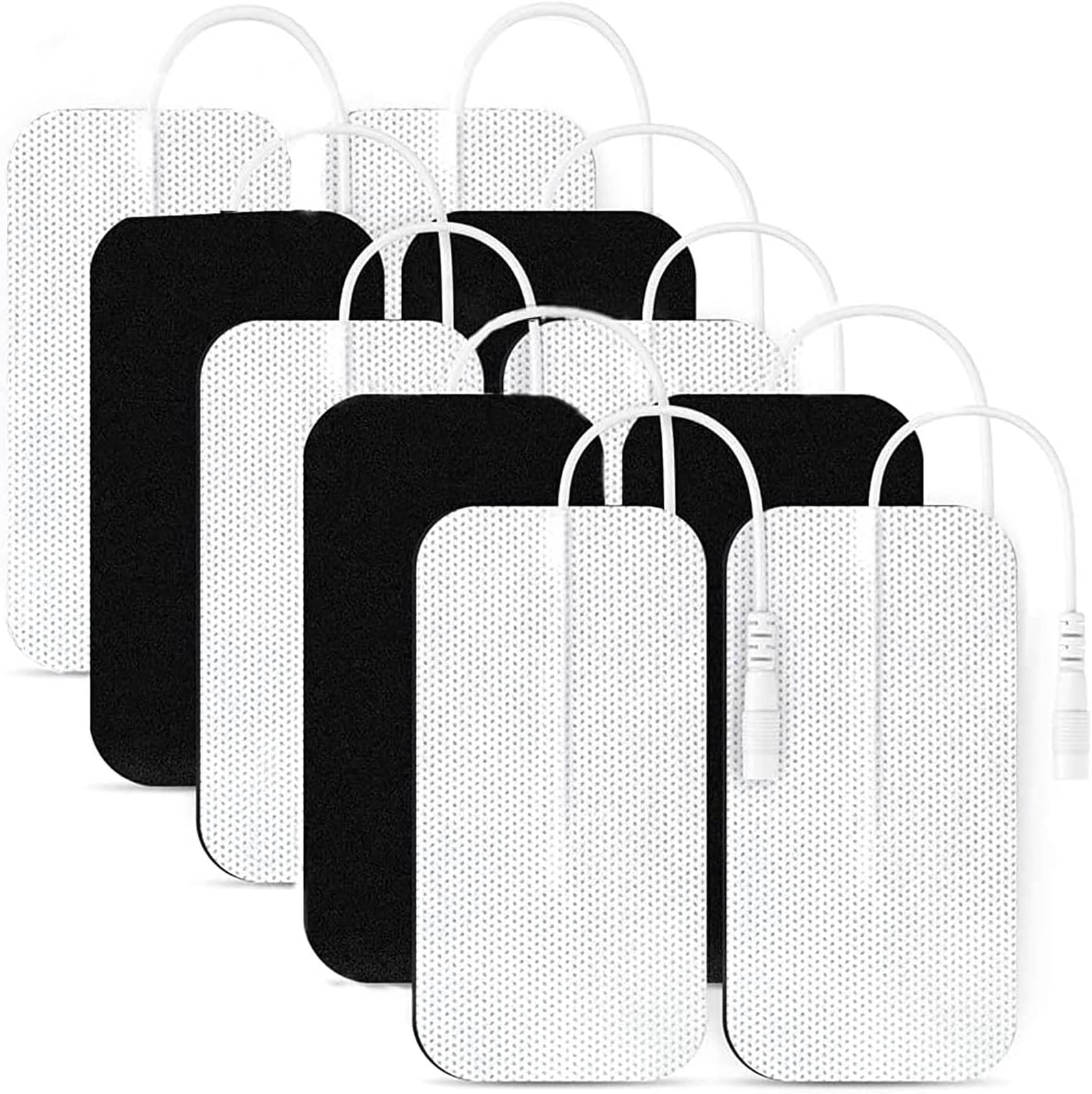 Amazon.com: 10PCS TENS Unit Replacement Pads 2x4, Reusable Electrodes ...