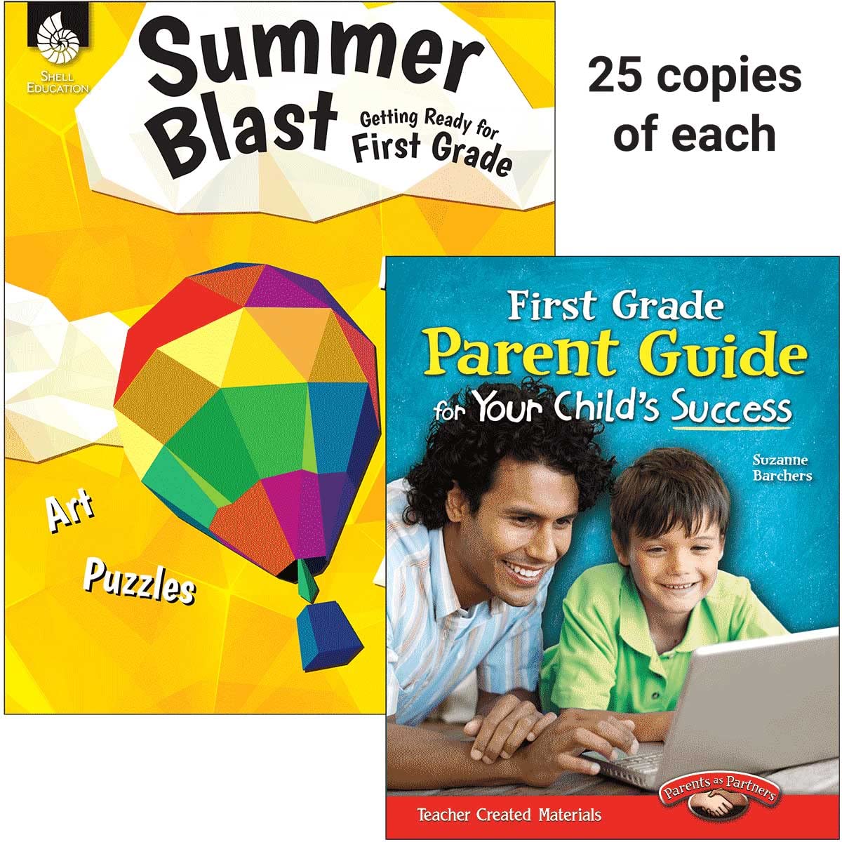 Getting Students and Parents Ready for First Grade, Set of 25: Shell ...