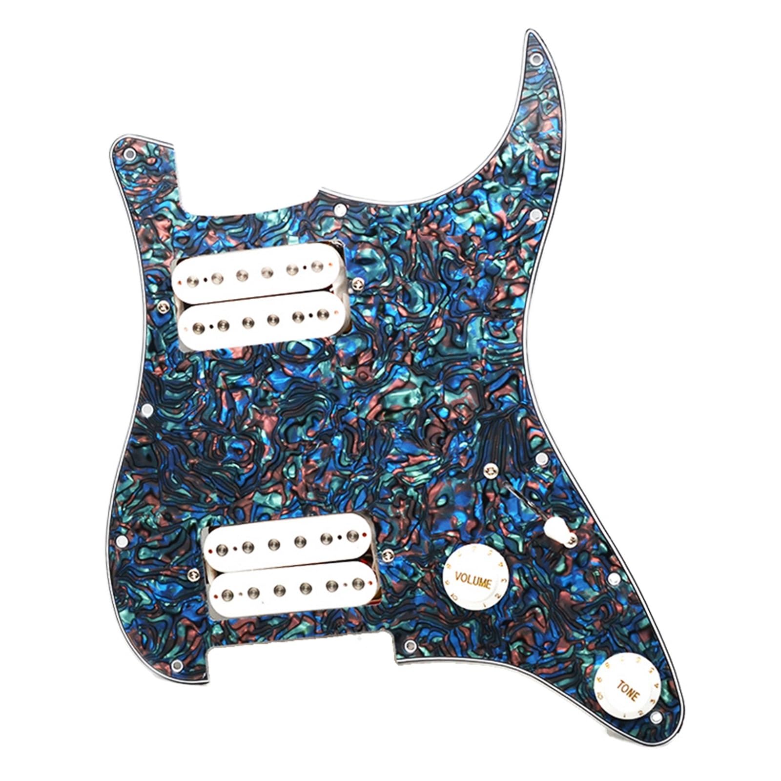 Amazon.com: Electric Guitar Prewired Pickguard Electric Guitar Pickup ...