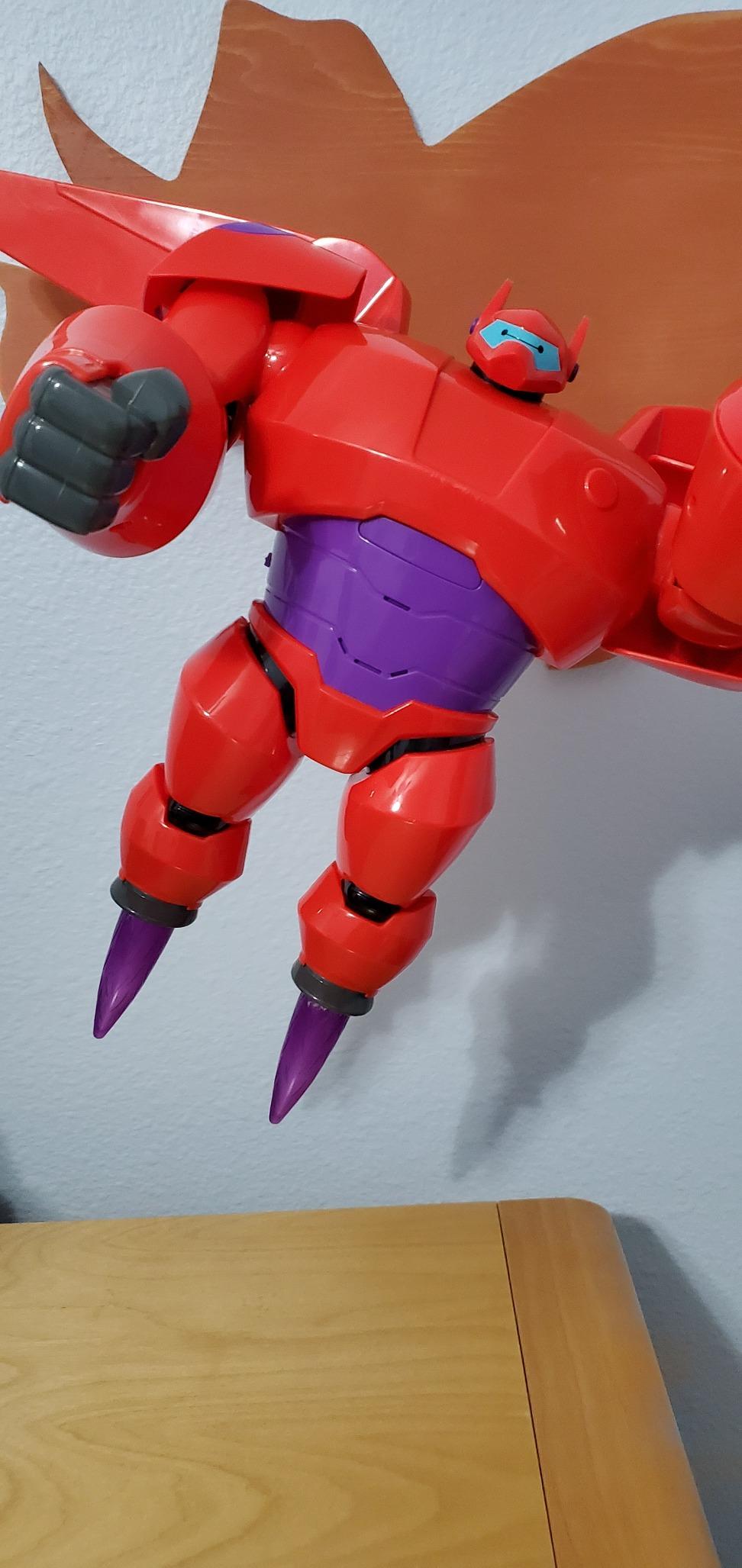 Amazon.com: Big Hero 6:The Series Flame Blast Flying Baymax Kids Toy ...