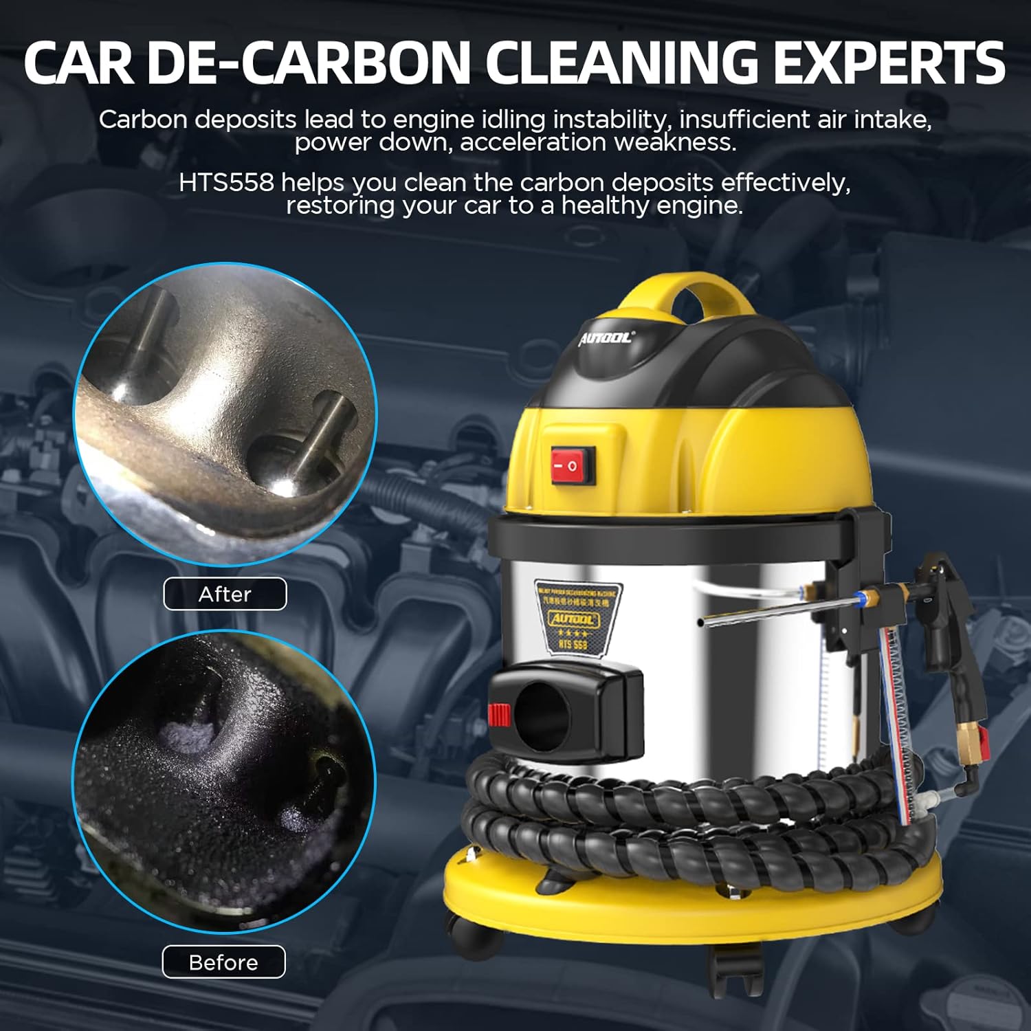 AUTOOL Automotive Engine Intake Valve Cleaner with Nepal | Ubuy