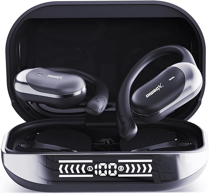 Amazon.com: Riwbox Noise Cancelling Earbuds, Open Wireless Earbuds with ...