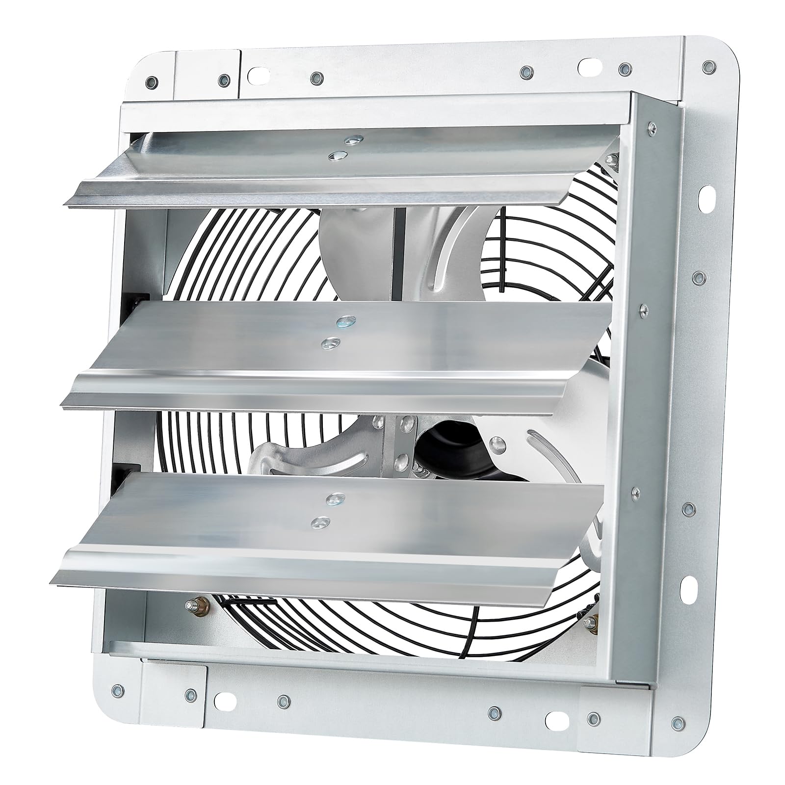 Amazon.com: GCJ 10 inch wall mounted louver exhaust fan, high-speed ...