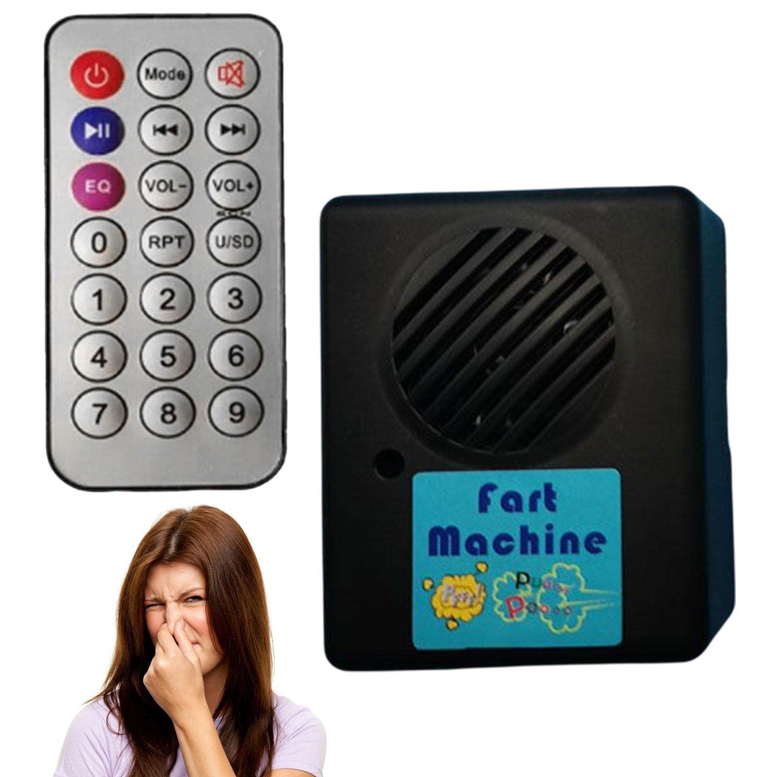 Qiyifang Fart Machine With Remote Portable Funny Gag Sound Machine ...