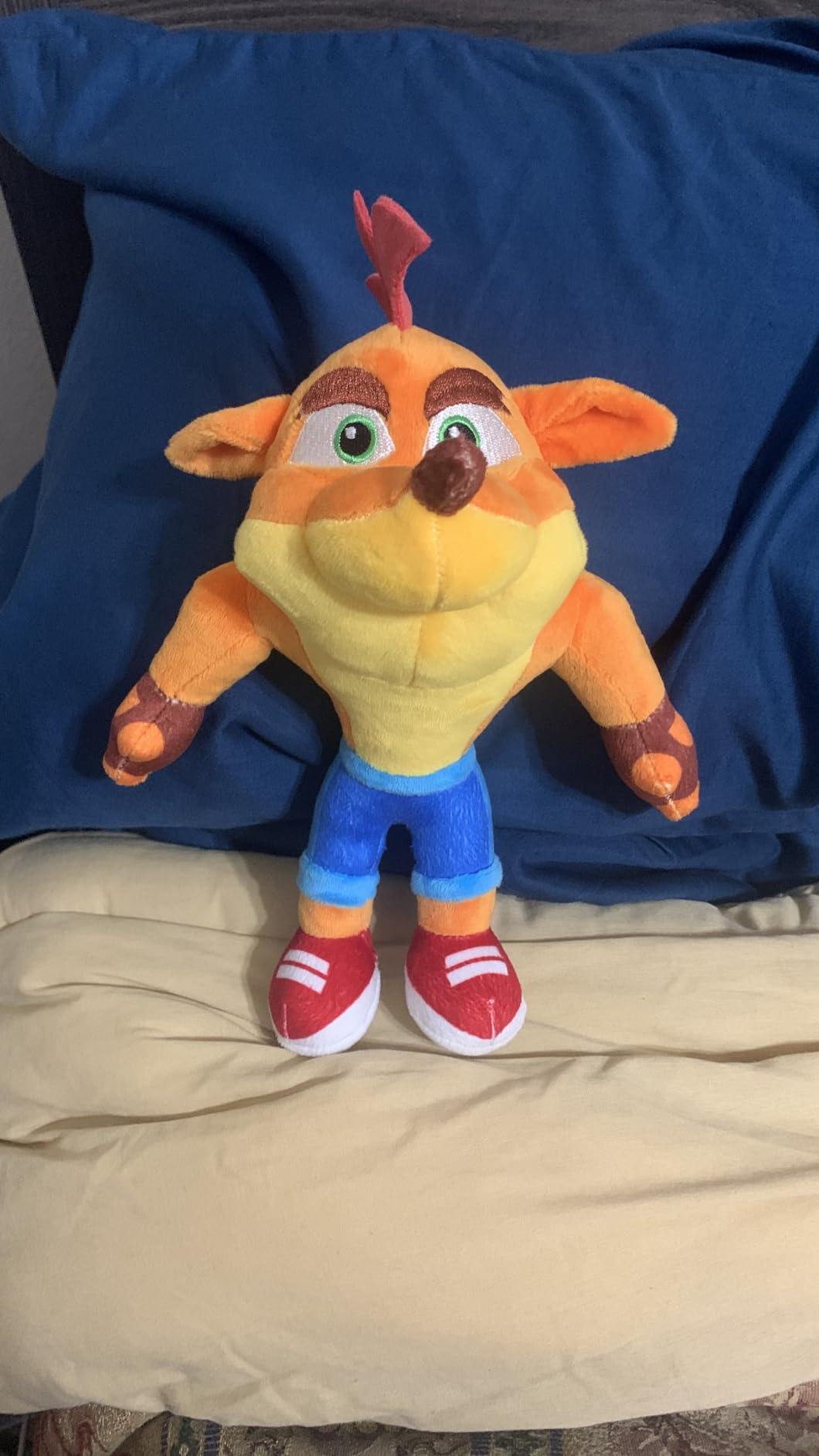 Amazon.com: Crash Bandicoot Bandai Plush Toy | 15cm Soft Toy ...