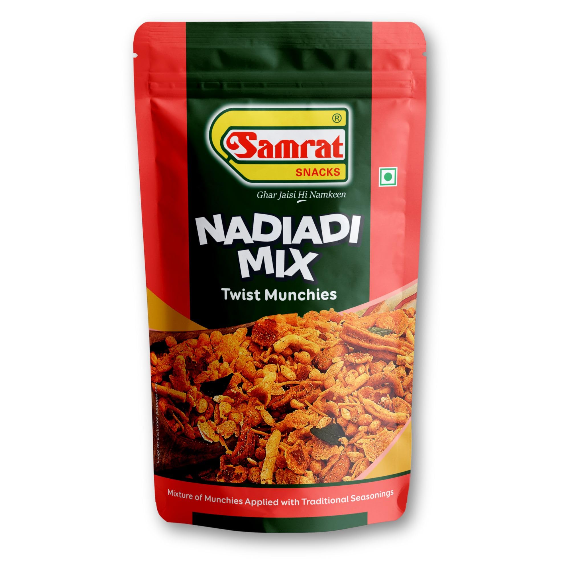 Samrat | Nadiadi Mix Twist Munchies Namkeen Savor the Twist of Flavor ...