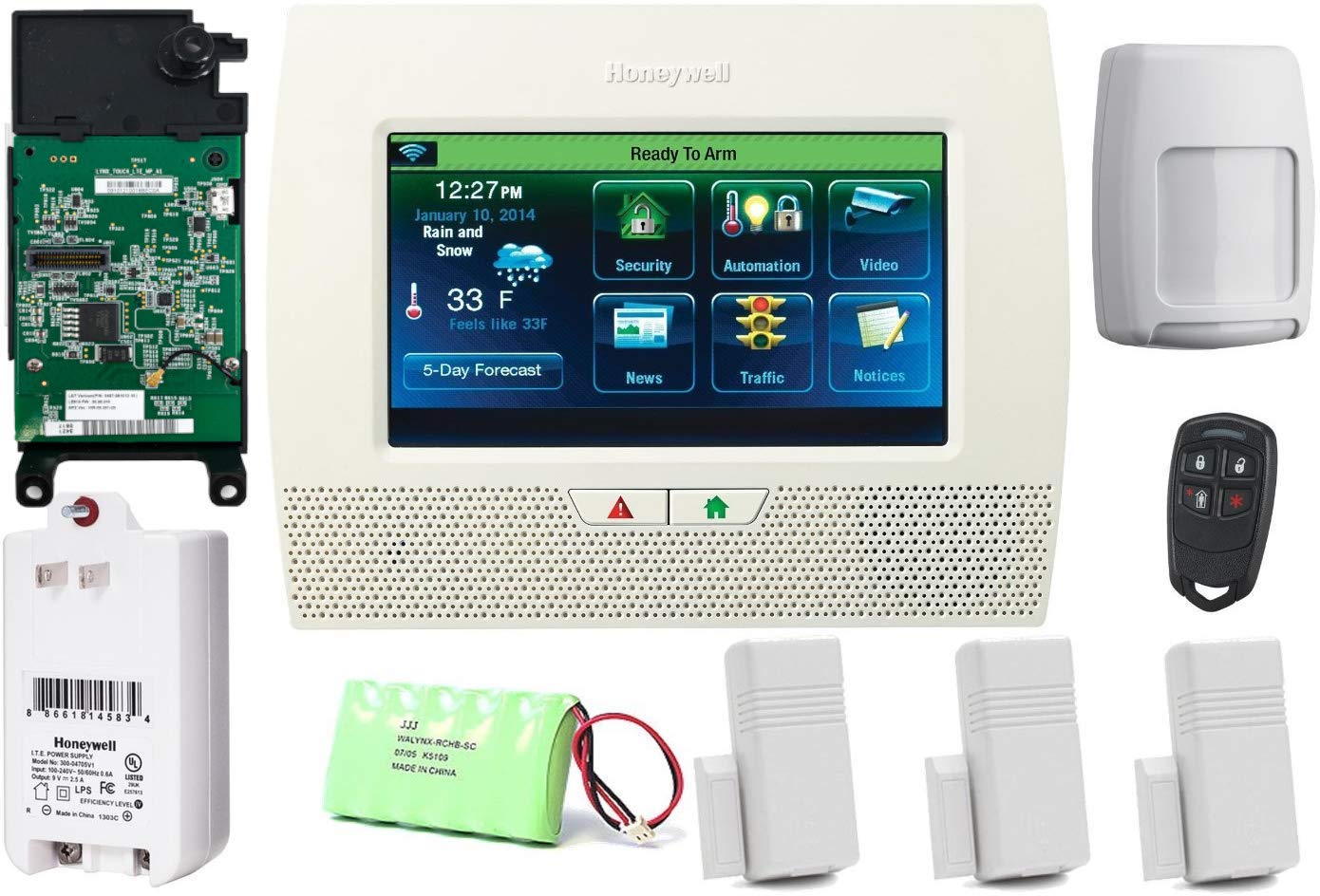 L5200 Honeywell LYNX Touch Wireless Touchscreen Control, 50% OFF