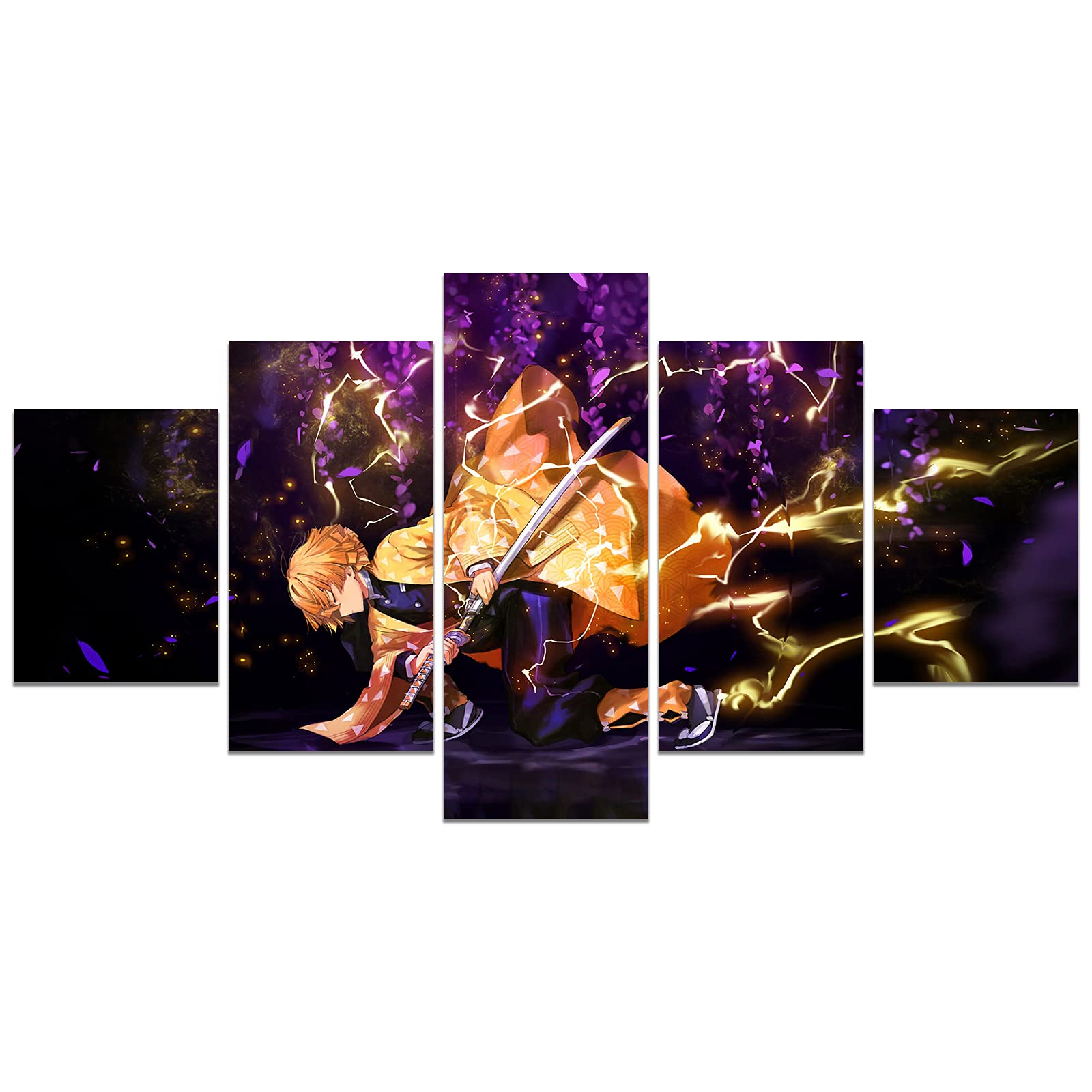 Buy Anime Zenitsu Print On Canvas Painting Wall Art For Living Room Buy Anime Zenitsu Print On Canvas Painting Wall Art For Living Room