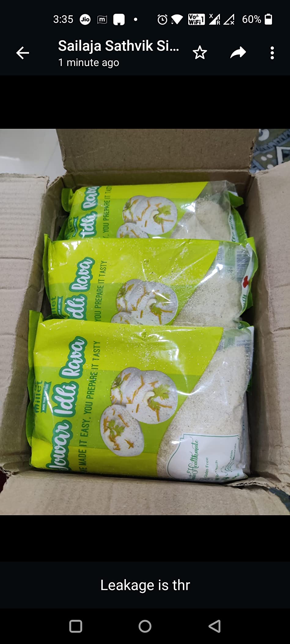 EatMillet Jowar Idli Rava 500 GM( Pk of 3) - Nutritious and Gluten-Free ...