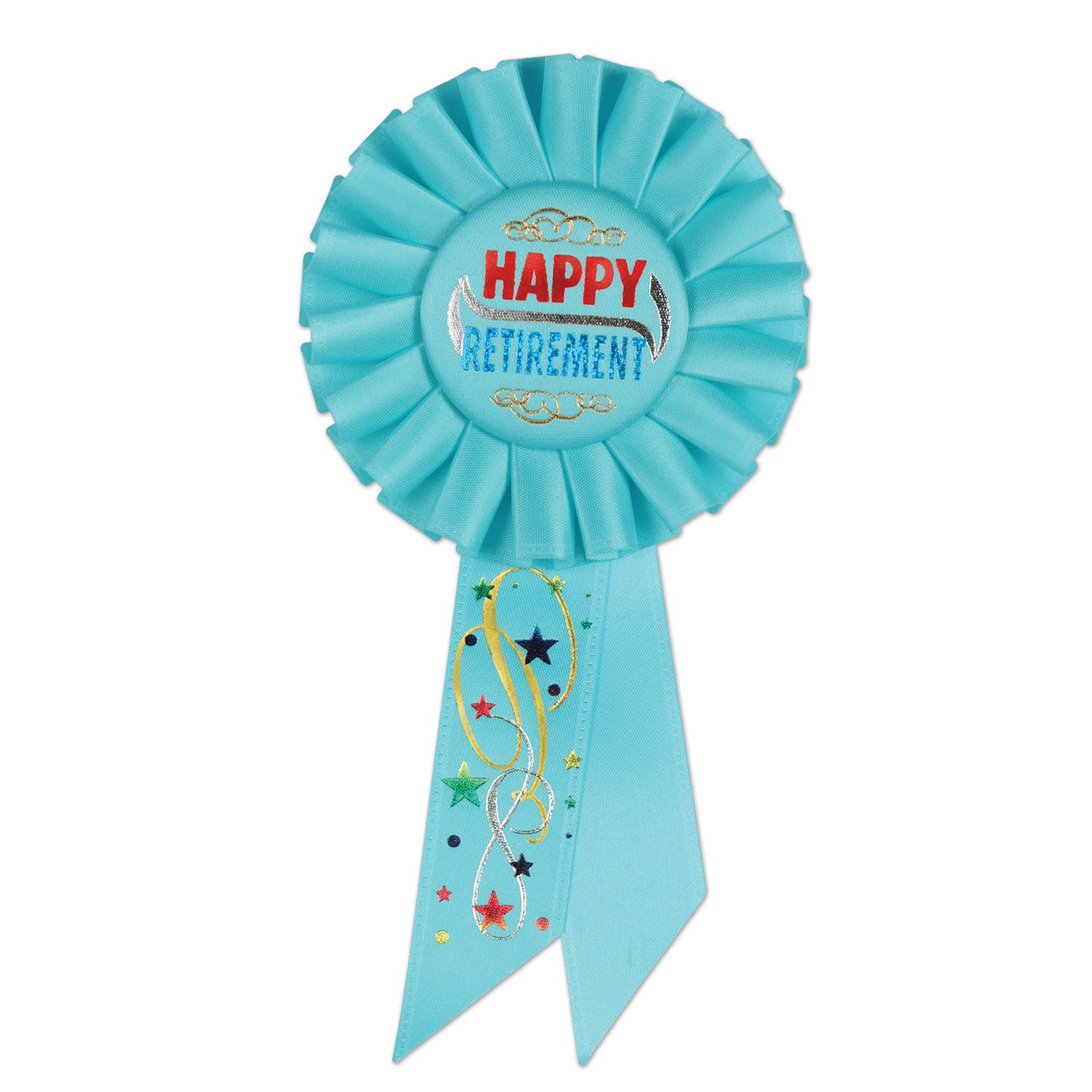Amazon.com: Beistle Happy Retirement Rosette, 3.25" x 6.5", Multicolor ...