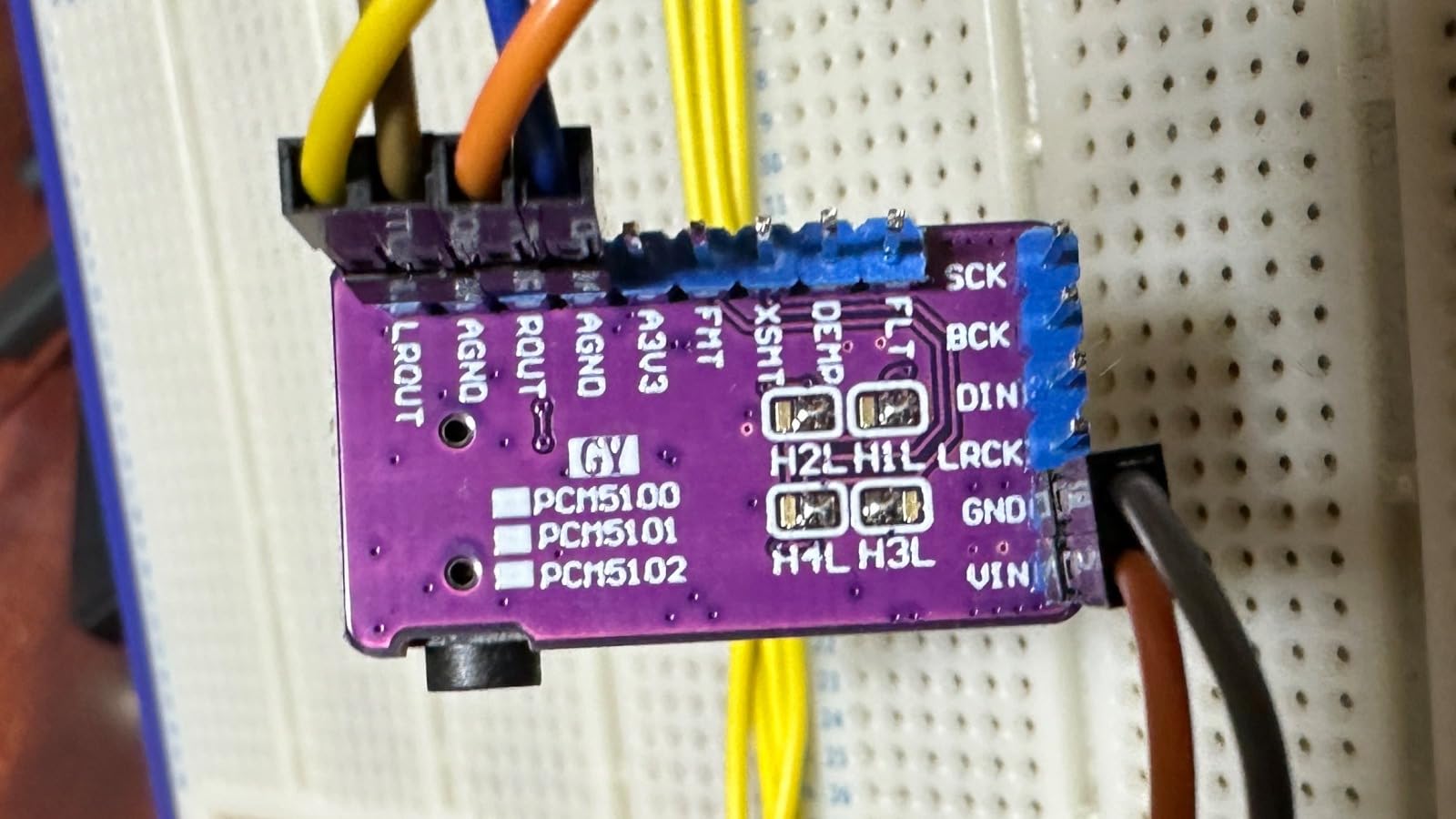 Amazon.co.jp: Youmile PCM5102 DAC デコーダ モジュール I2S インターフェイス GY-PCM5102 ...