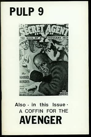 Amazon.com: Pulp #9 1976- Destroy Secret Agent X- Coffin for Avenger ...