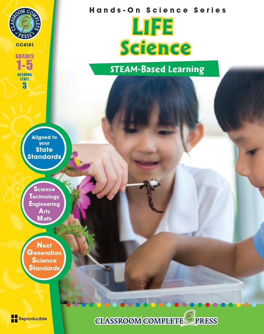 Amazon.com: Hands-On STEAM - Life Science Gr. 1-5 - Classroom Complete ...