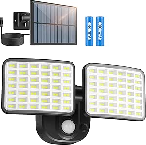 Rechargeable Battery Lights 3 Months Endurance, Battery Powered Motion ...