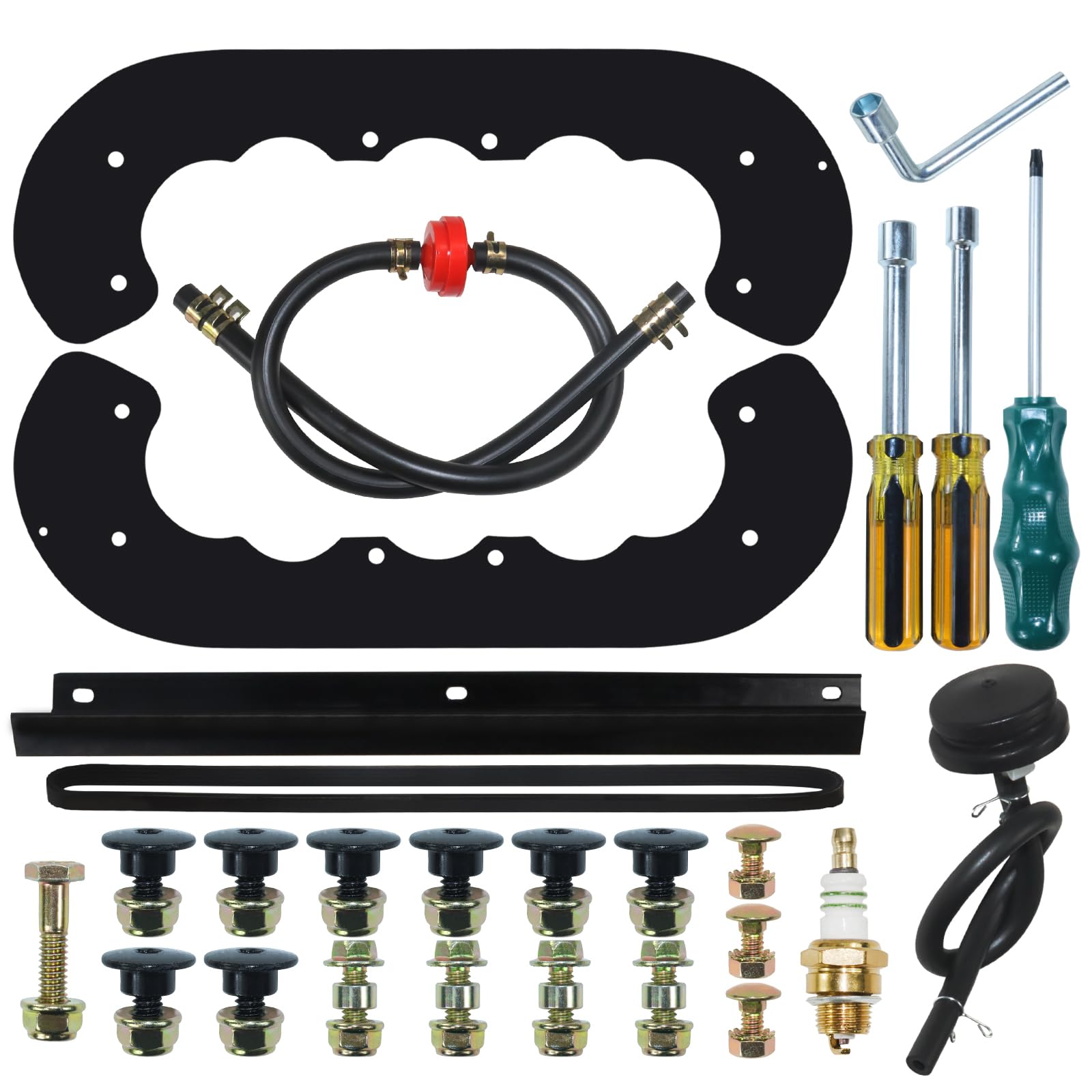 Amazon.com: POSEAGLE 99-9313 Snow Blower Paddles with 55-8760 Scraper Blade 95-6151 Belt for ...