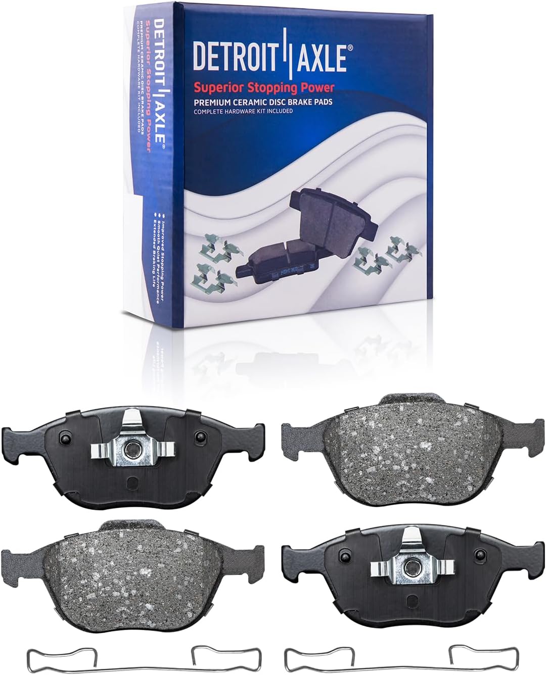 Amazon.com: Detroit Axle - Front Brake Pads for Ford 20-23 Explorer ...