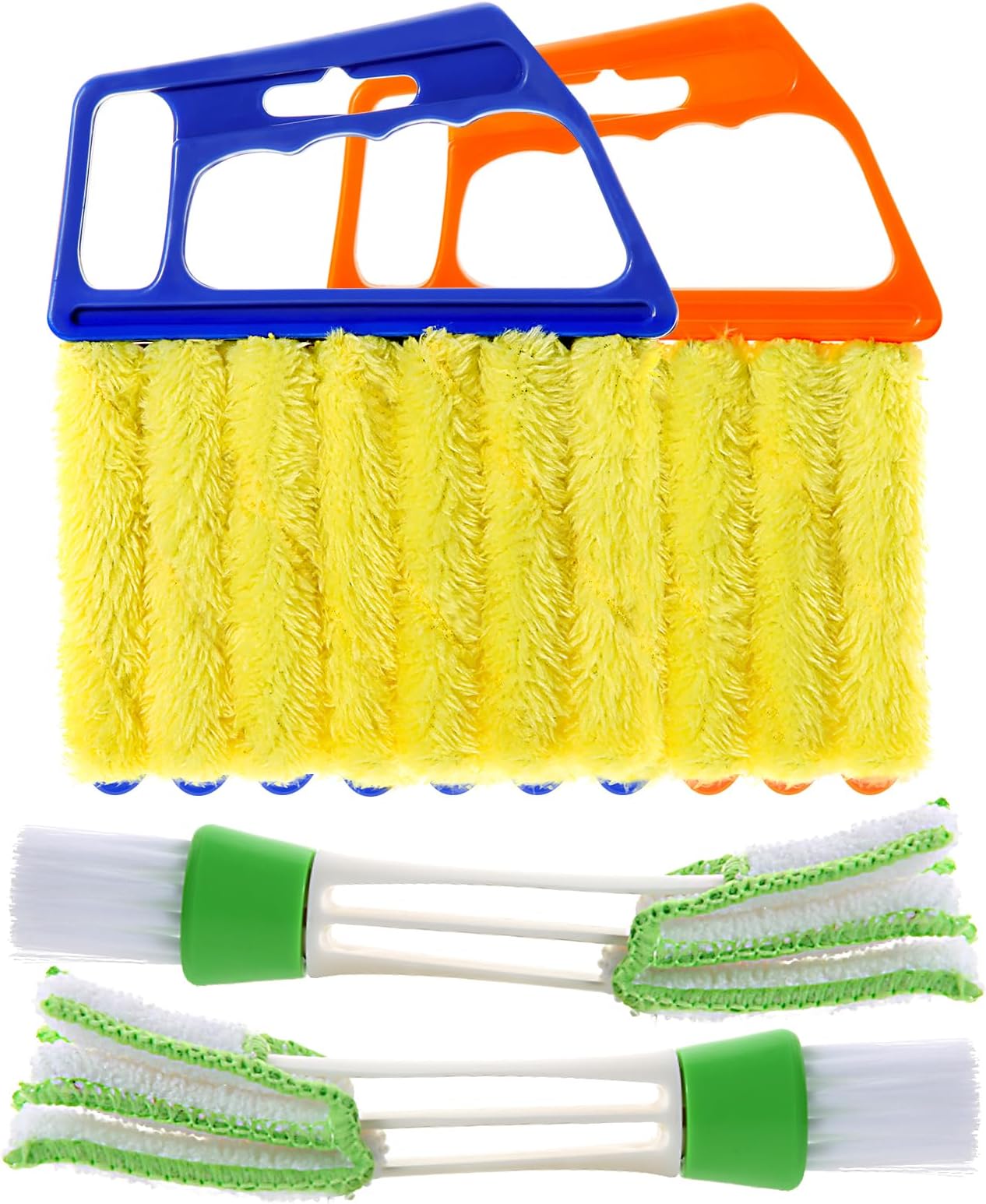 Amazon.com: Pack of 2, Blind Cleaner 7 Finger Dusting Cleaner Tool for ...
