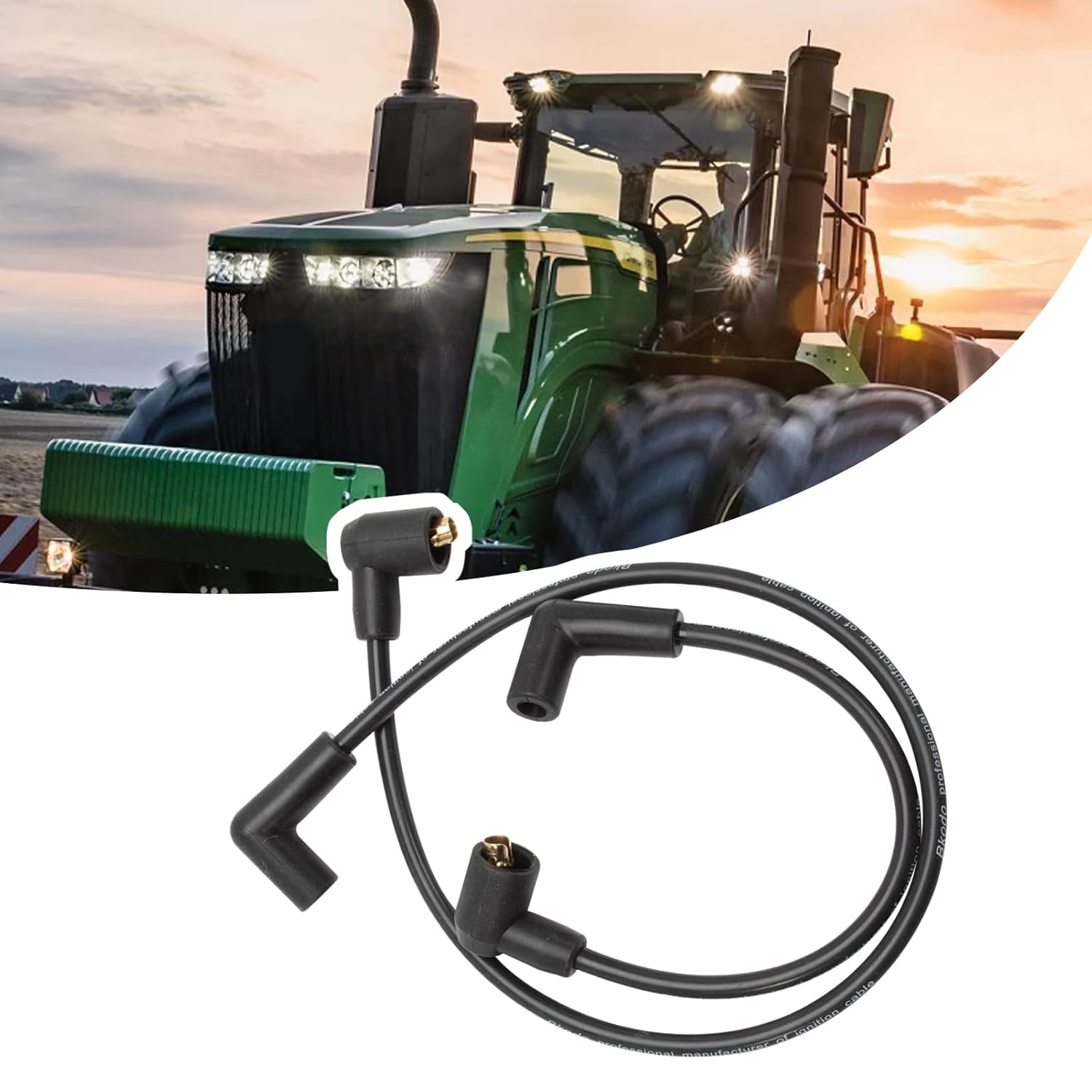 Amazon.com: Spark Plug Wire Set Ignition Fits for John Deere Onan P216 ...