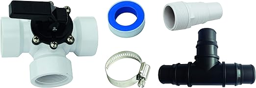 Steinbach Bypass-Set mit 3-Wege-Ventil, Anschluss Ø 32/38 mm, 060045 ...