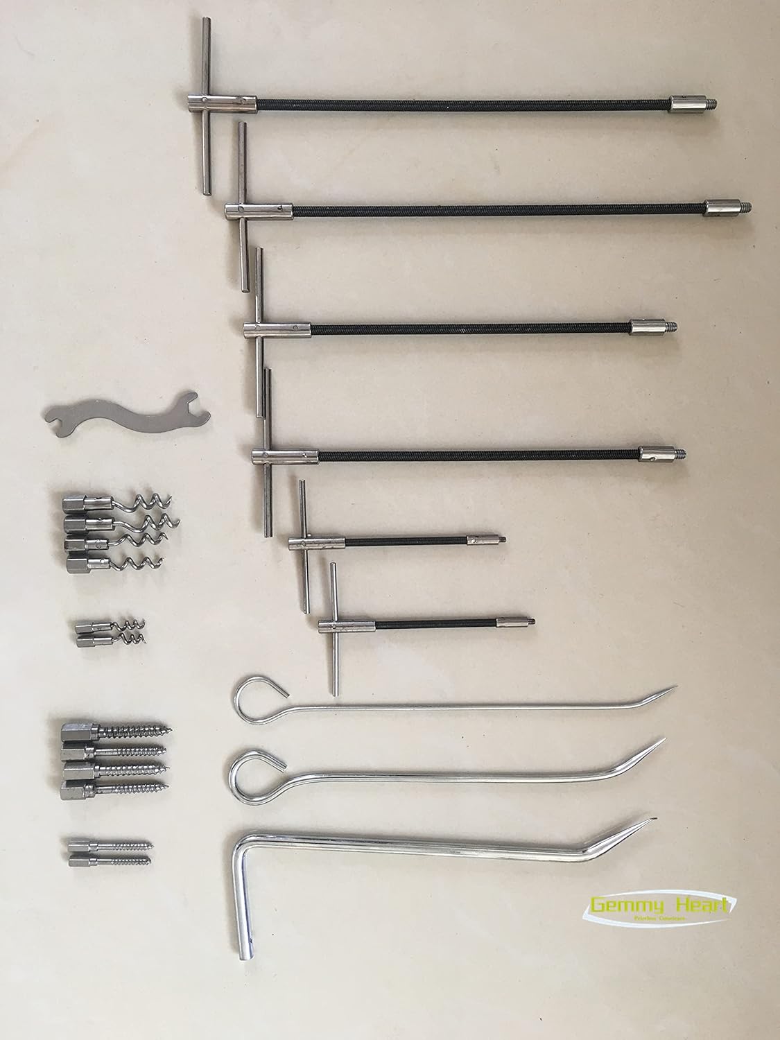 Amazon.com: Packing Extractor Tools Set Gland Packing Tools 23 Pieces ...