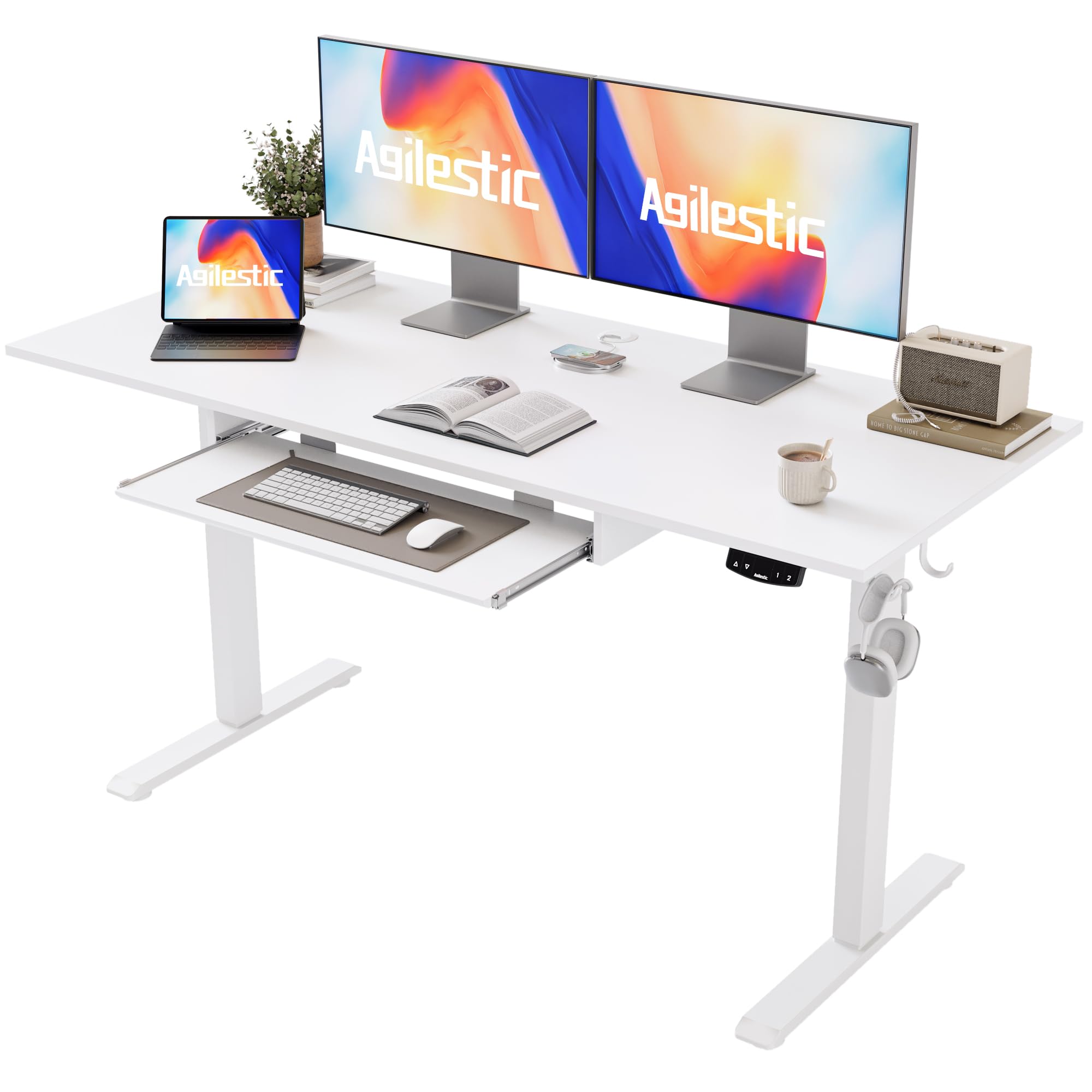 Snapklik.com : Agilestic Height Adjustable Desk
