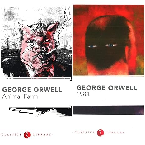 George Orwell Bestselling 2 Books Set - 1984 & Animal Farm: George ...