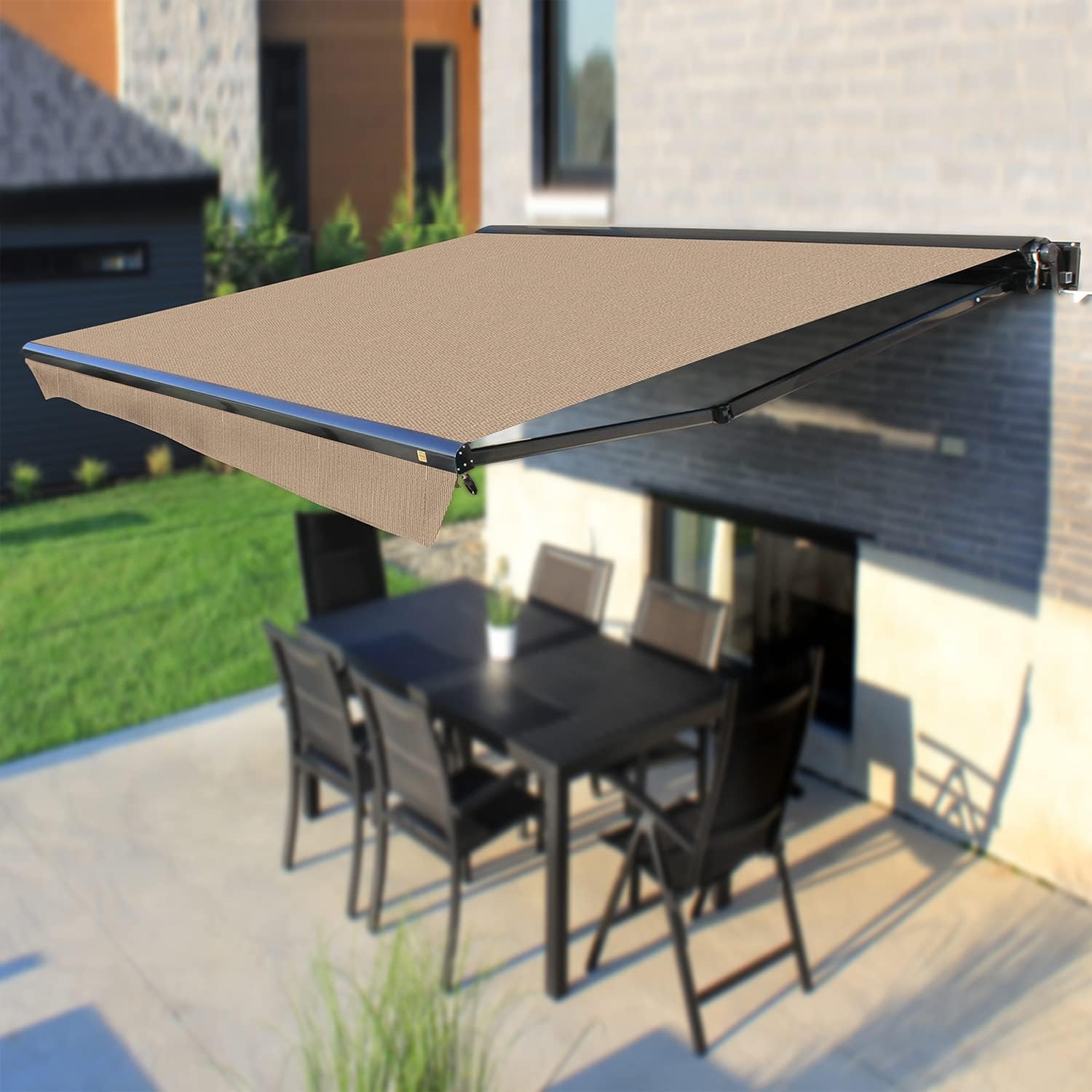 Amazon.com : Multiple Awnings - Retractable Sun Shade | Semi-Cassette ...