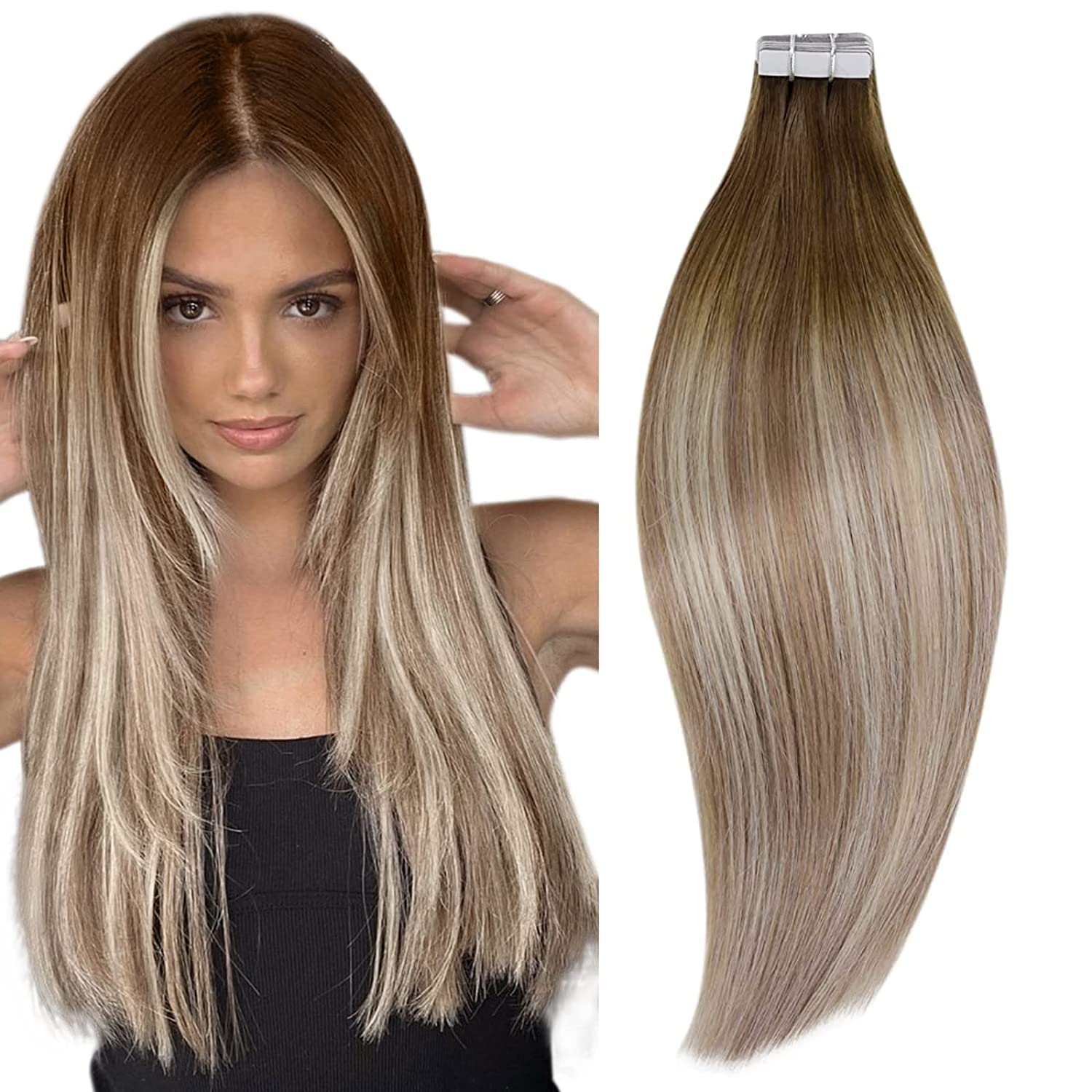 Light Brown Hair With Dark Brown Underneath