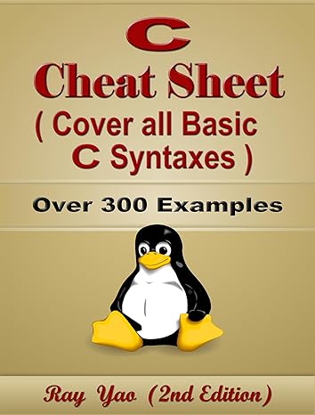 Amazon.com: C Cheat Sheet, Syntax Table & Chart, Complete Reference Guide by Examples: C ...