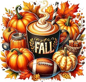 Amazon.com: LWZAYS Fall Diamond Painting Kits for Adults, 5D DIY ...