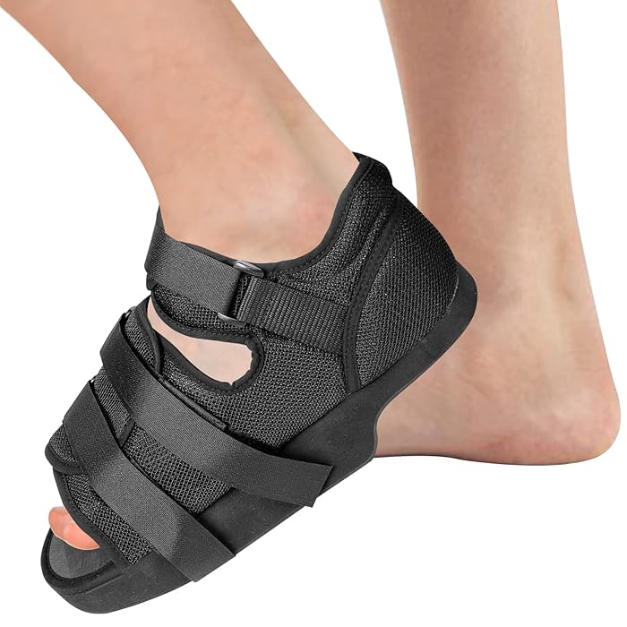 Buy Heel Wedge Healing Shoe Post Op Shoes Lightweight Heel Relief ...