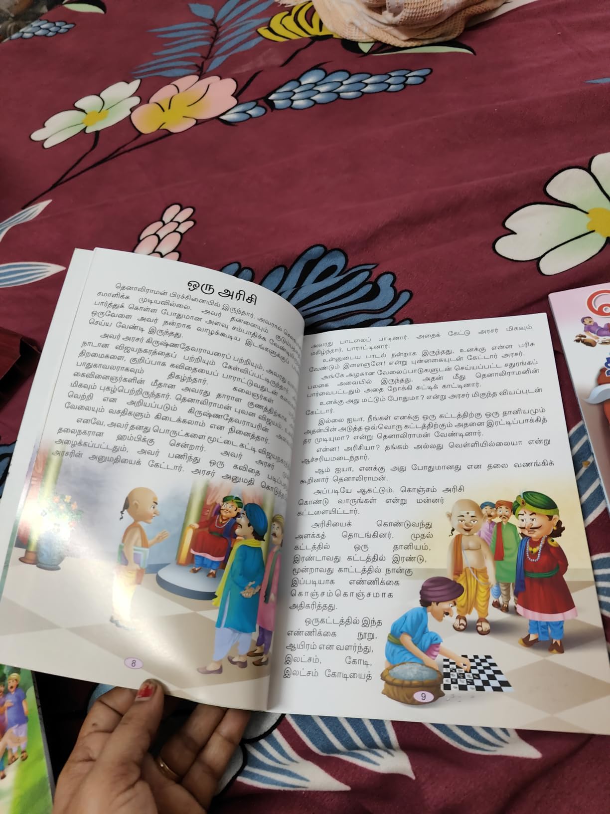 Pack of 2 story books of Tenali raman stories (20 in 1 Series ...