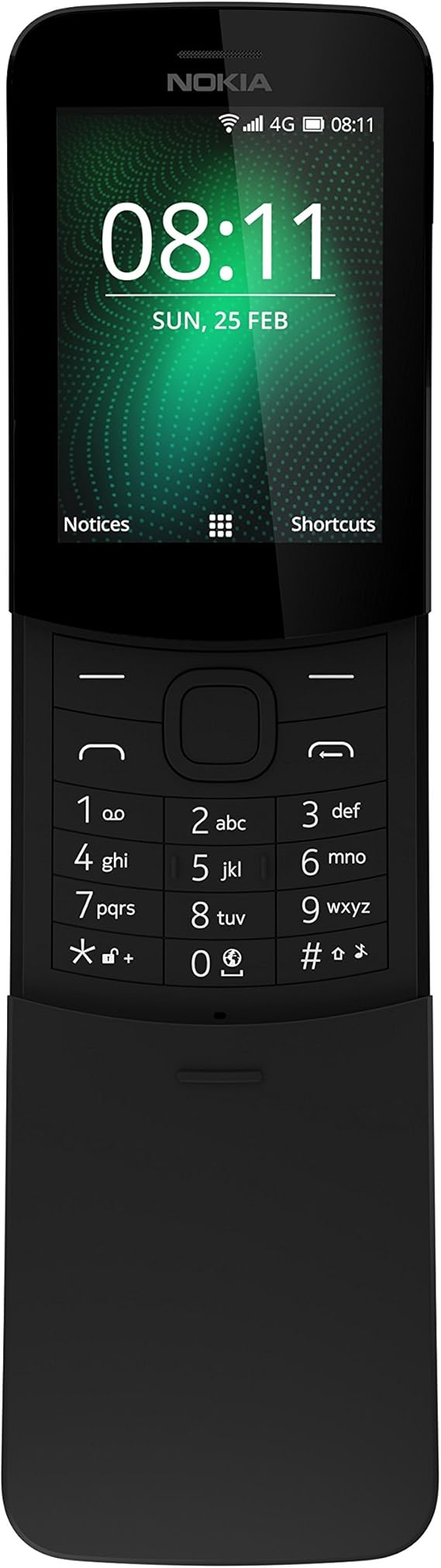 Amazon.com: Nokia 8110 4G (2018) Dual-SIM 4GB TA-1048 (GSM Only, No ...