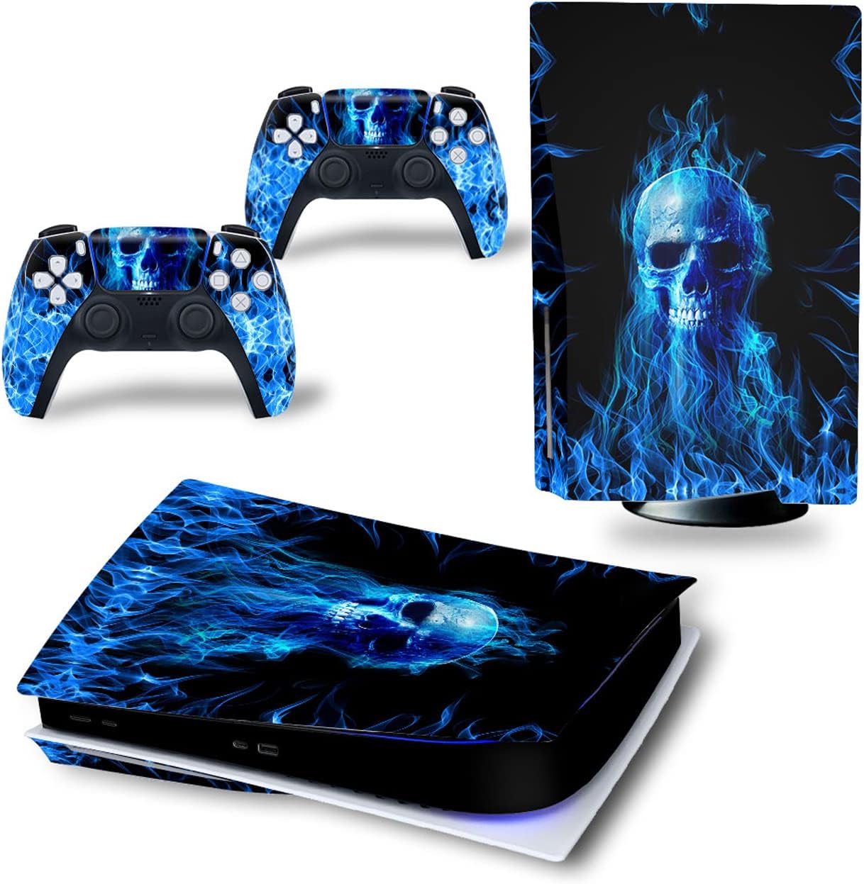 Amazon.com: PS5 Skin Stickers Full Body Vinyl Skins Wrap Decals Cover ...