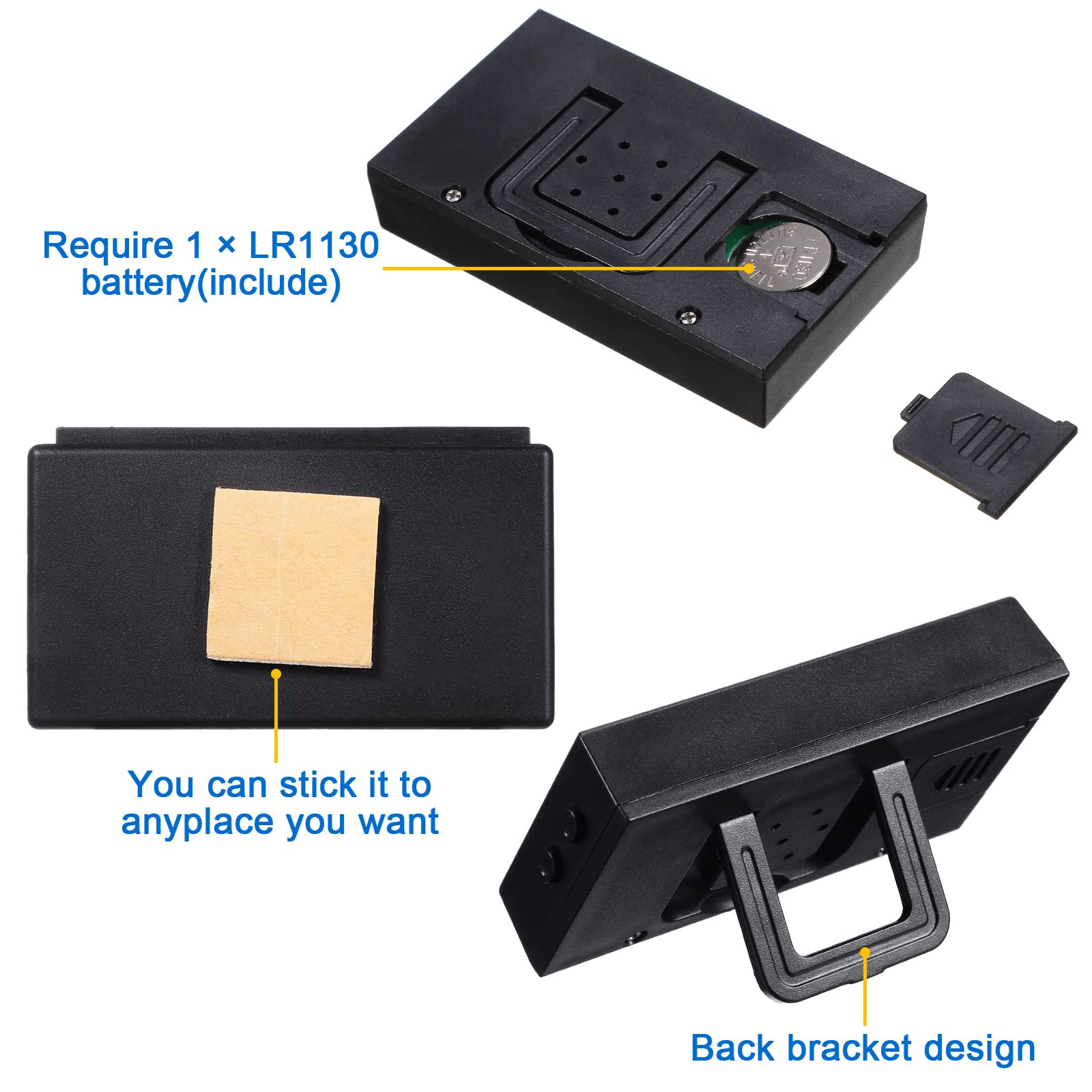 Snapklik.com : Frienda 24 Pieces Mini Digital Clock Small Digital Clock ...