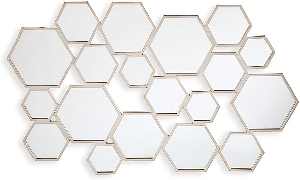Amazon.com: Southern Enterprises Honeycomb Wall Mirror : Home & Kitchen