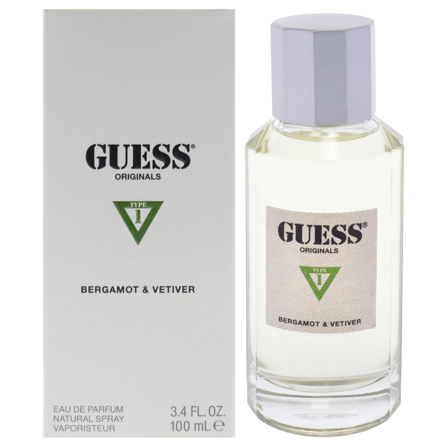Brandclub - Guess Originals Type 1 Bergamot and Vetiver for Unisex - 3. ...