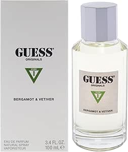 Guess Originals Type 1 Bergamot and Vetiver by Guess for Unisex - 3.4 ...