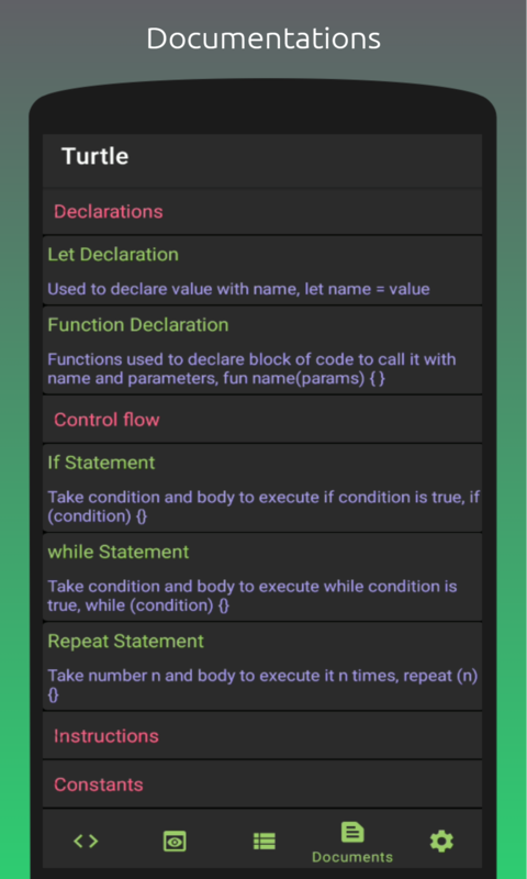 Turtle Graphics - App on Amazon Appstore