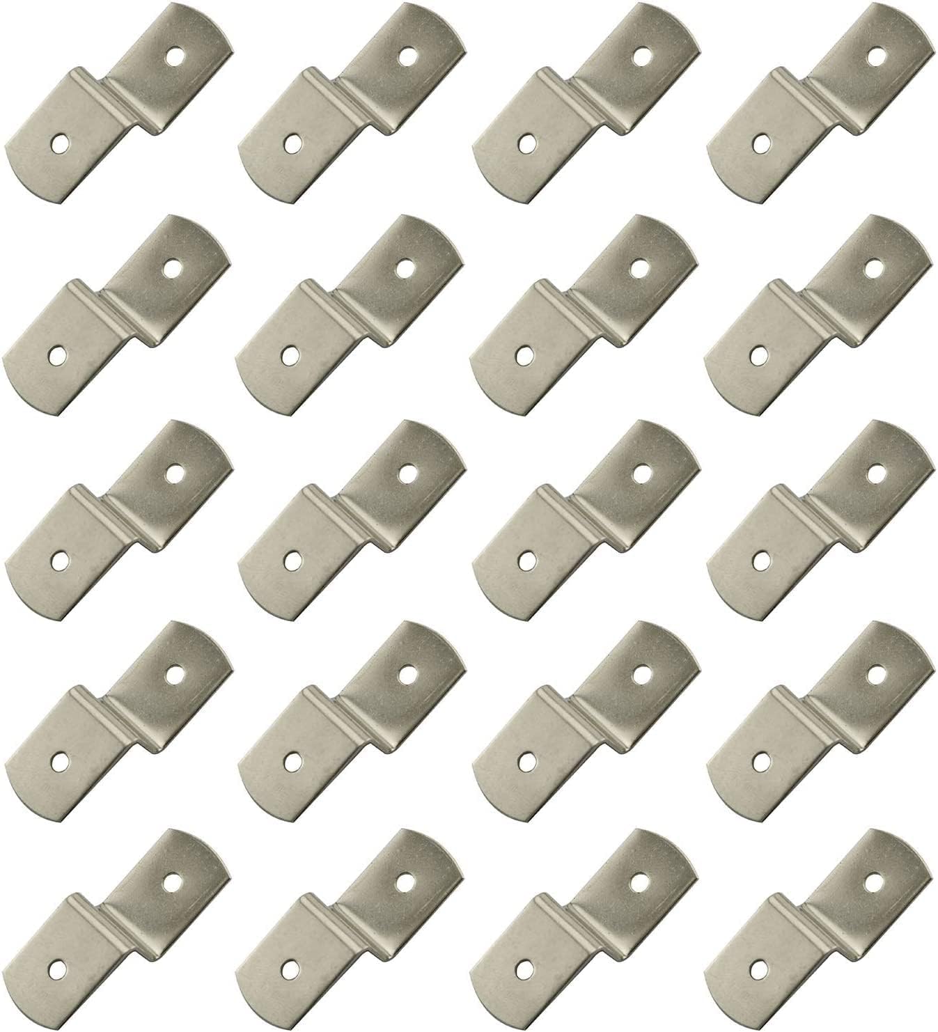 JCBIZ 20pcs Z Shape Picture Frame Braces Bracket Photo Frame ...