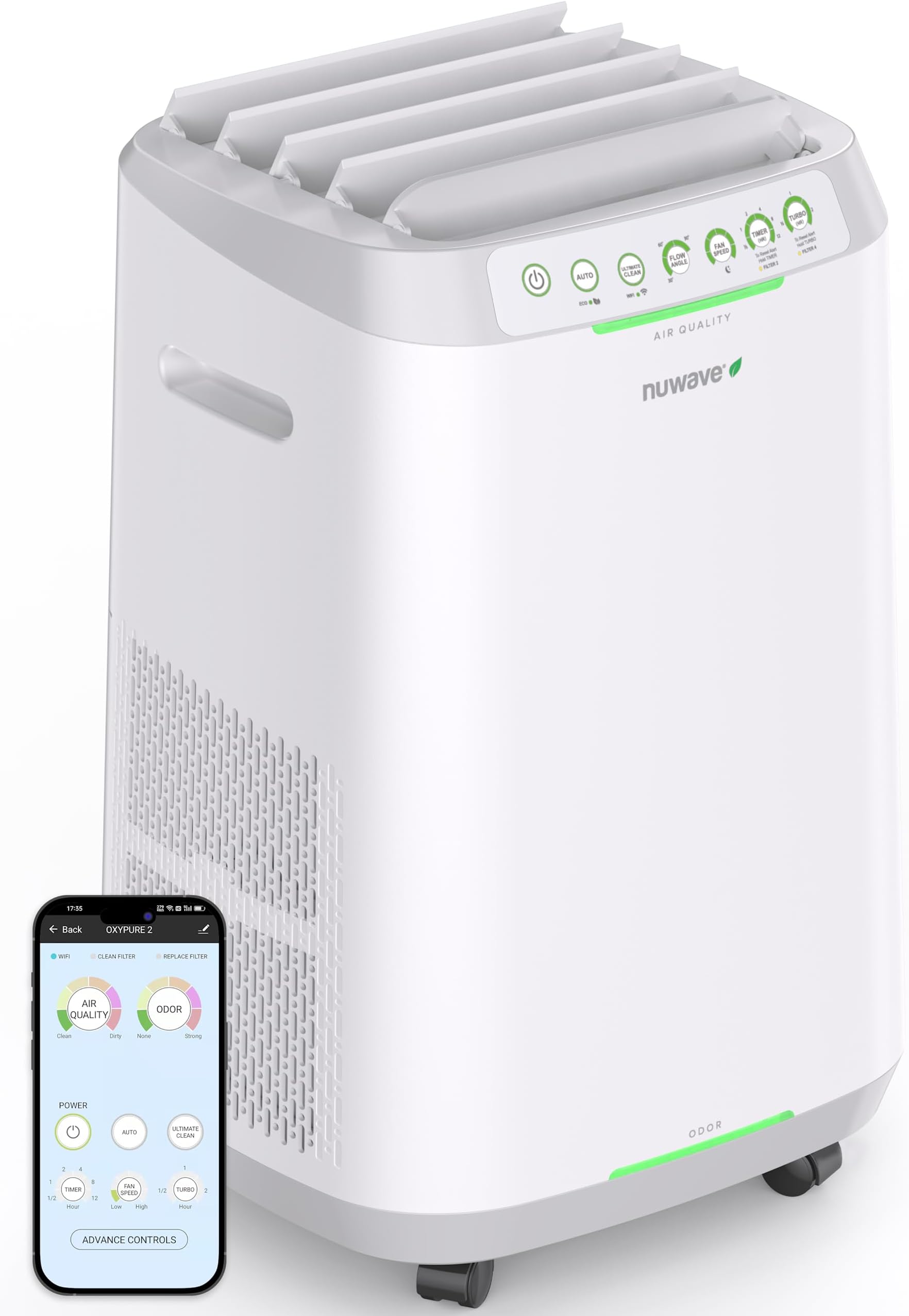 Amazon.com: Nuwave OxyPure ZERO Smart Air Purifier, Large Area up to ...