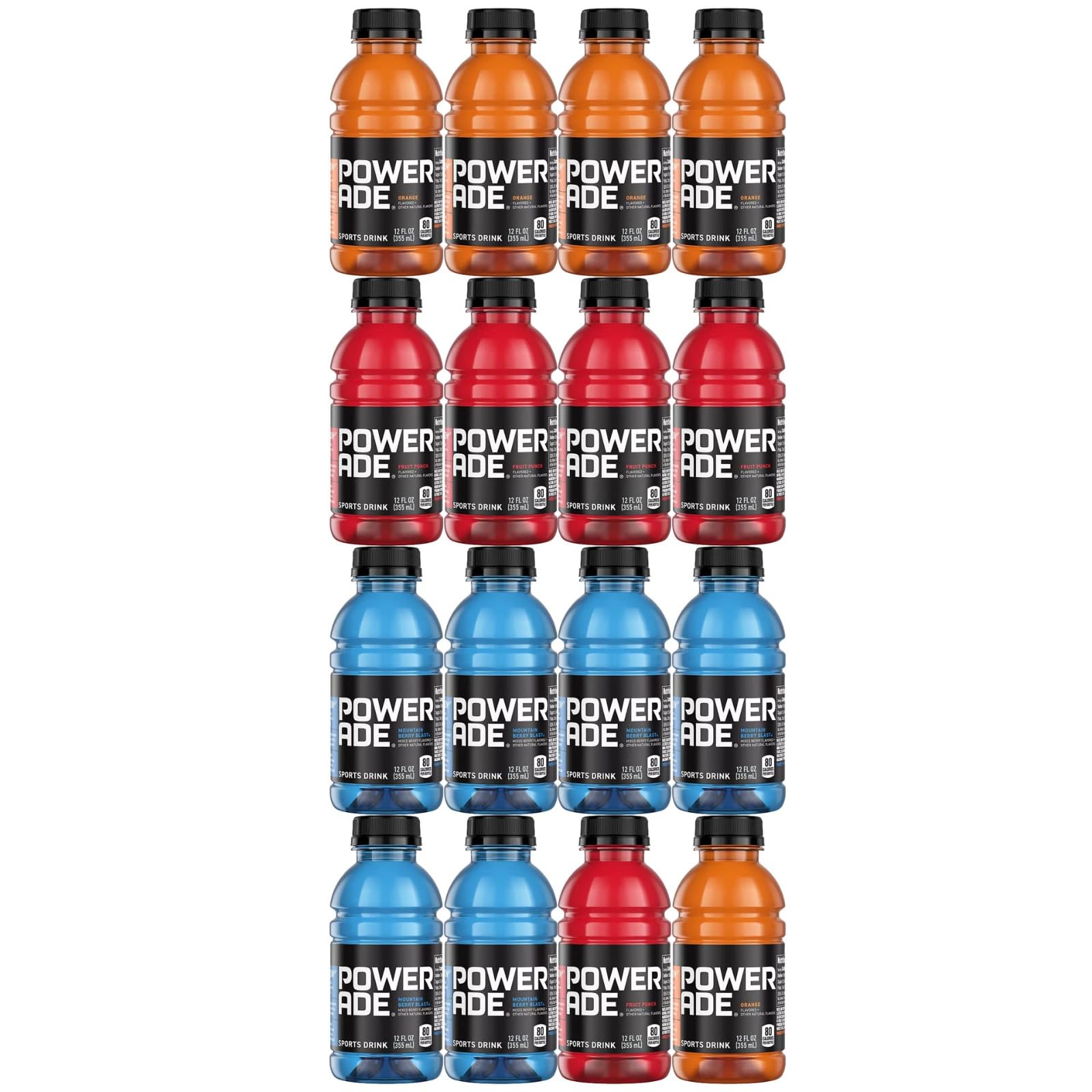 Amazon.com : Power- ade Sports Drink Variety Pack | (16-Pack) | 3 ...