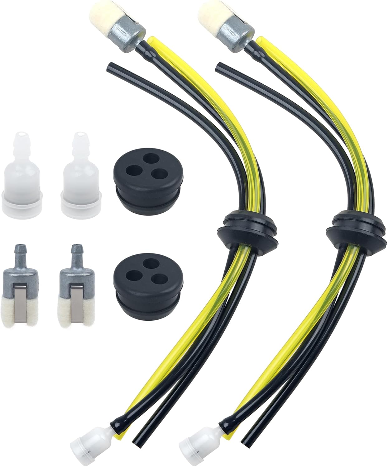 Amazon.com: 2-Pack SRM 225 Fuel Line Kit, 90069 90097Y RePower Kit for Echo Trimmers and ...