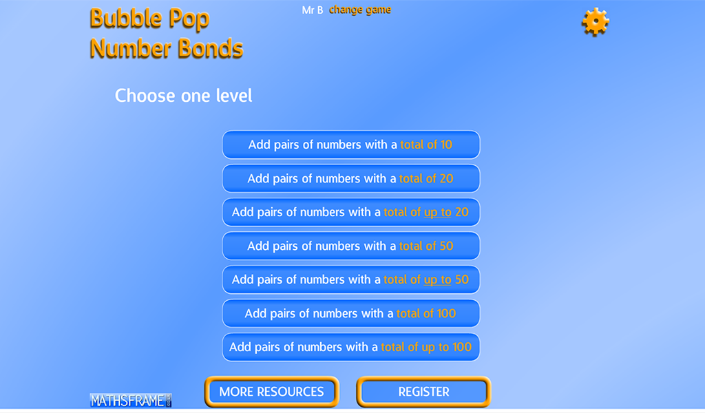 Aplicación Bubble Pop Number Facts en Amazon Appstore