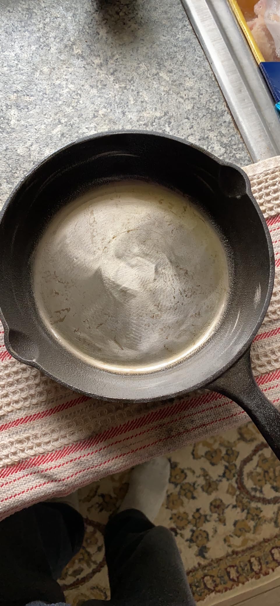 $10/mo - Finance Commercial CHEF 15-inch Pre-seasoned Cast Iron Skillet ...