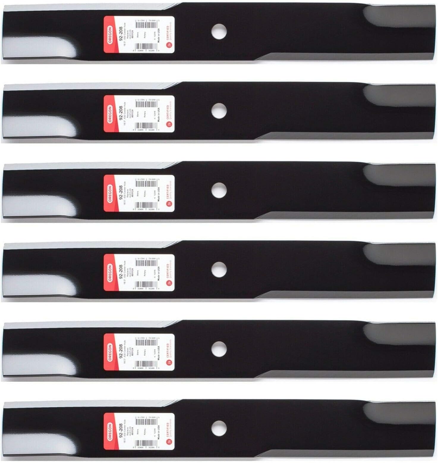 Amazon.com : 3 Pack USA Mower Blades fits All Spartan 54" Cut Decks 438 ...