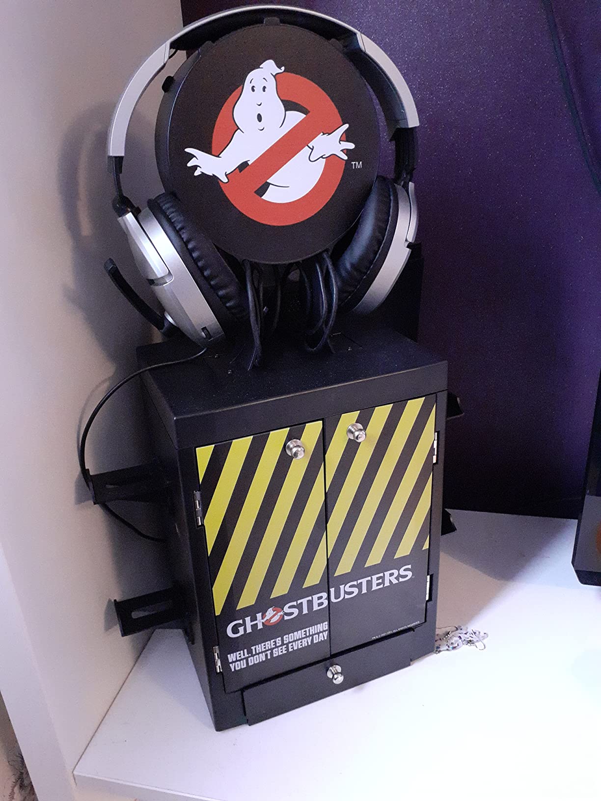 Numskull Official Ghostbusters Gaming Locker, Controller Holder ...