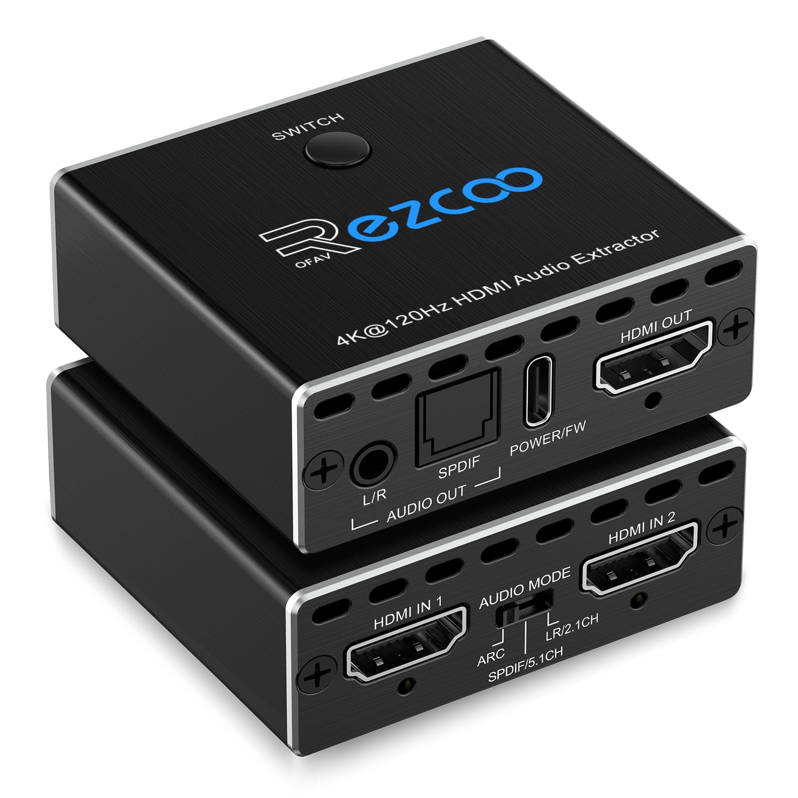 Home Theater Audio Setup OREI HDA-912 4K HDMI Audio Extractor - SPDIF ...