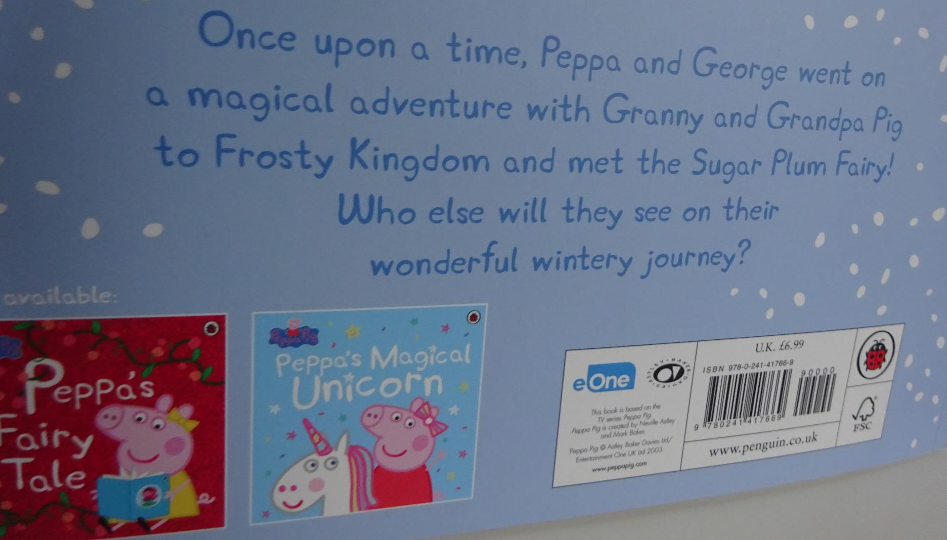 Peppa Pig: Peppa's Frosty Fairy Tale : Peppa Pig: Amazon.co.uk: Books