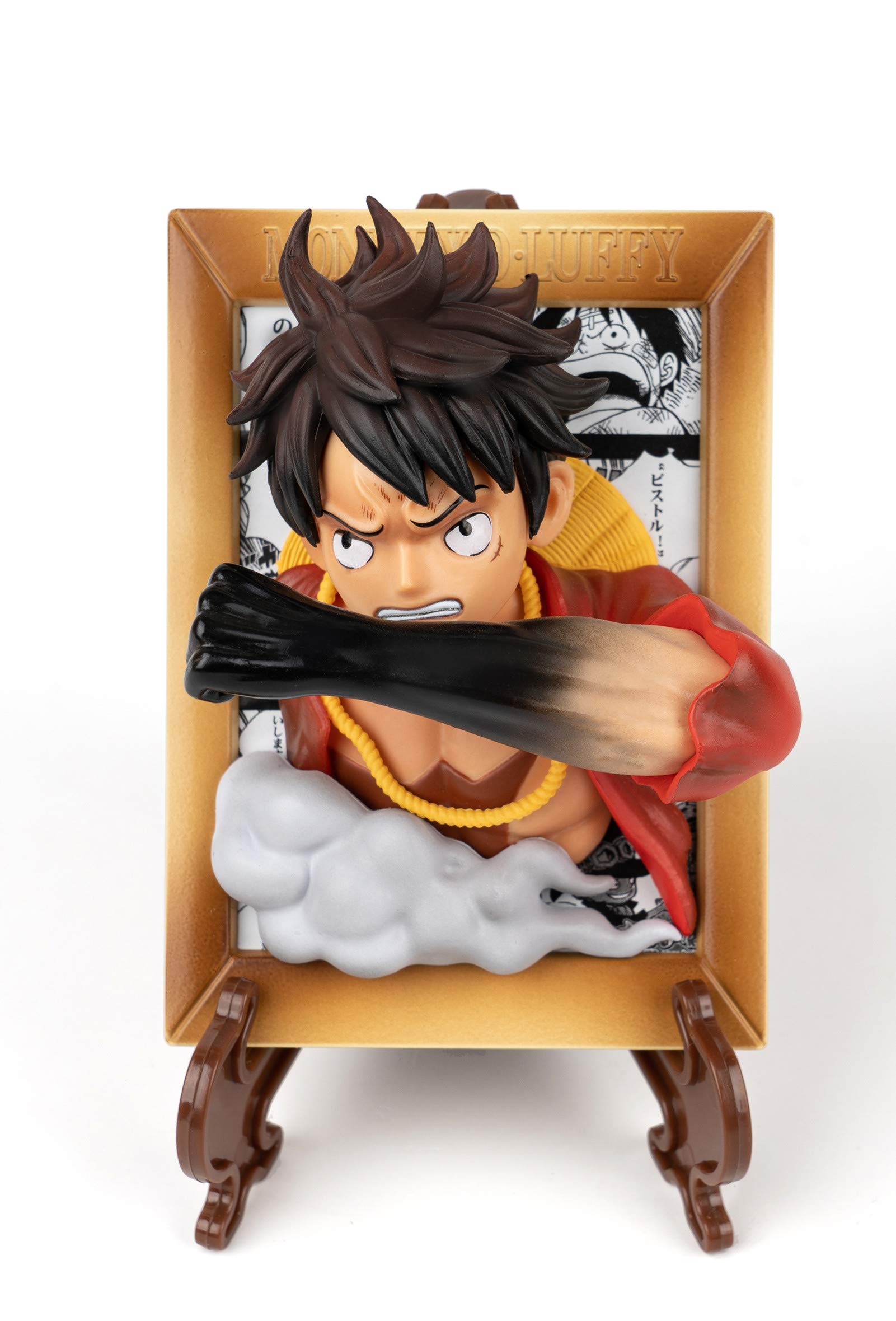 Buy ONE Piece Photo Frame Monkey D. Luffy Figure Statues Figurine ...